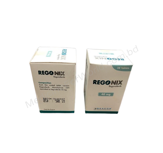 Buy Regonix 40mg online- Generic Regorafenib- Beacon pharma