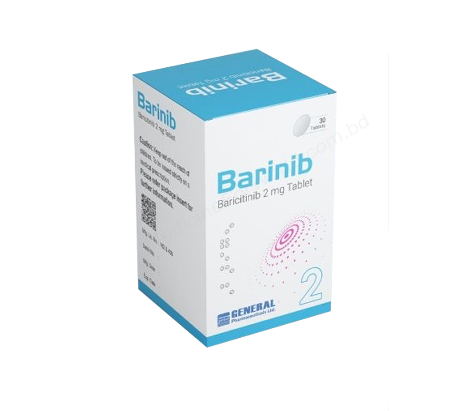 Buy Barinib 2 2mg online- Generic Baricitinib- General Pharma